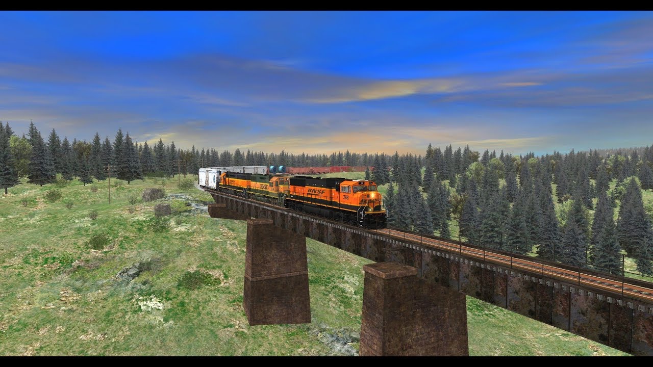 Trainz A New Era: BNSF Local Manifest on Legacy of the BN Route - YouTube