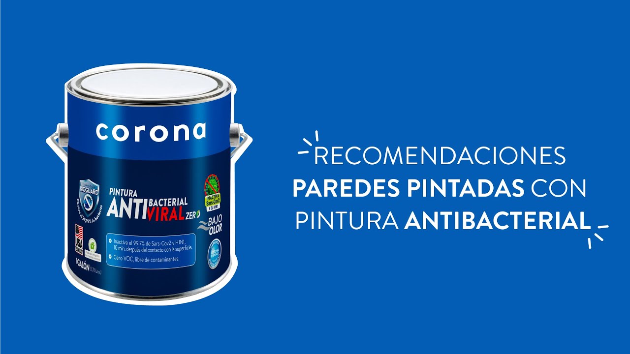 CORONA | Recomendaciones para especificar Pintura Antibacterial Corona ...