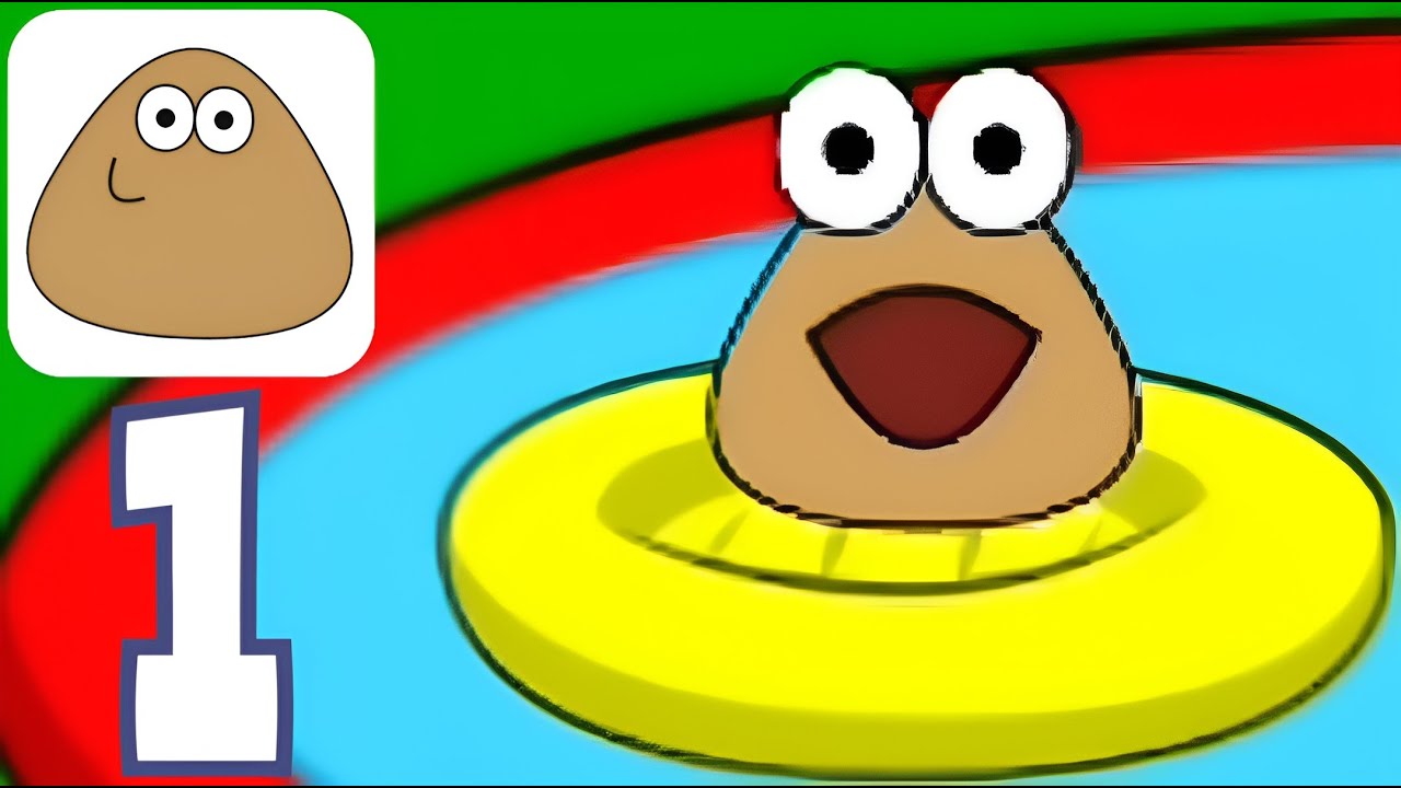 Pou | Tutorial - Virtual Pet - Gameplay Walkthrough Part 1 ( ANDROID ...
