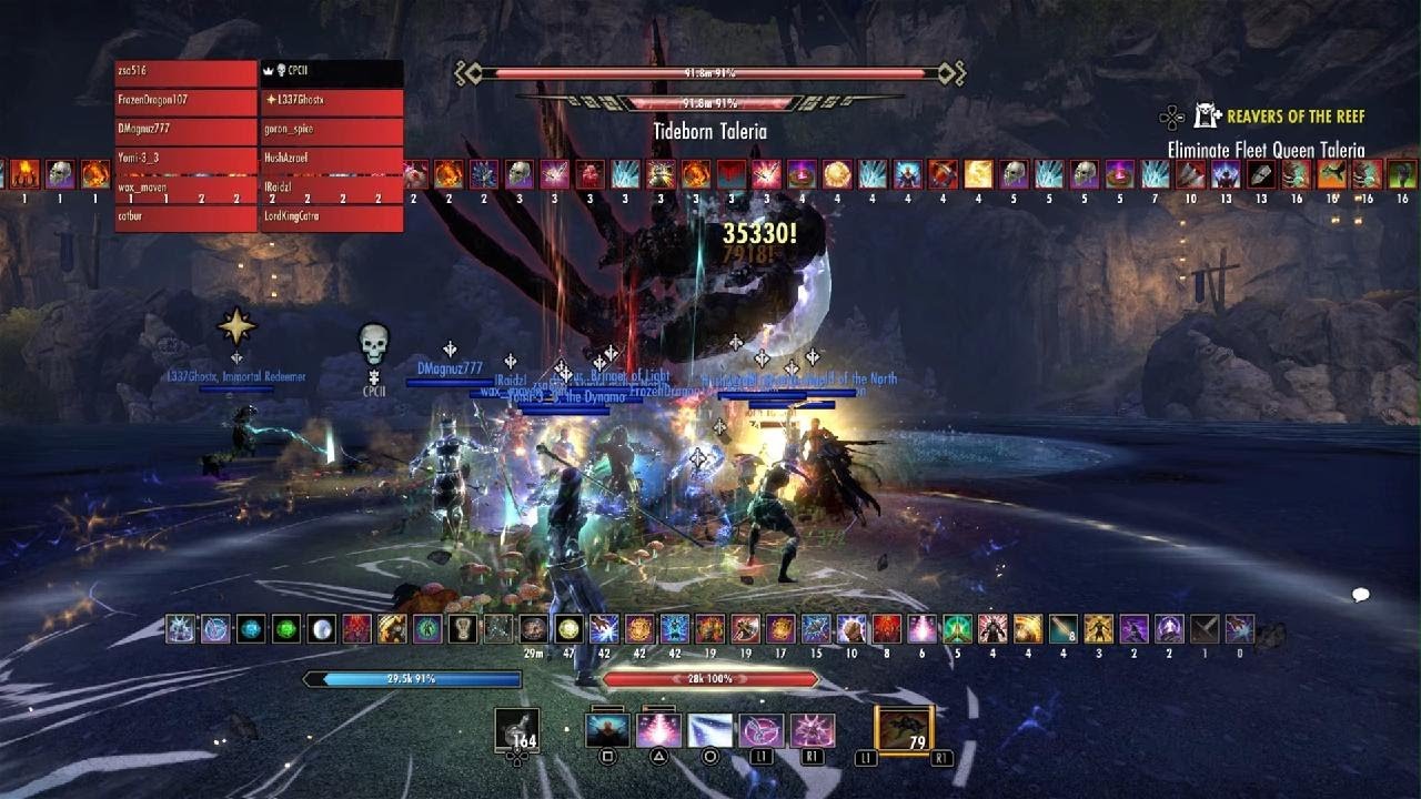 ESO vDSR Tideborn Taleria DPS Portals POV | Magsorc I SoF - YouTube