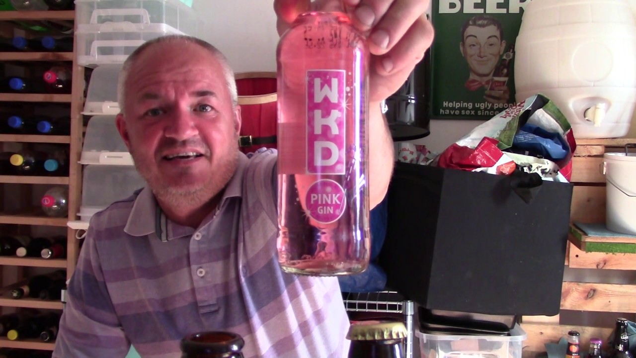 Spirits - WKD Pink Gin -Review #1311 - YouTube