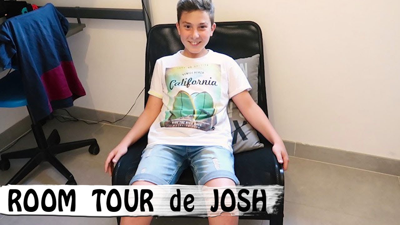 ROOM TOUR de JOSH / Family Vlog - YouTube