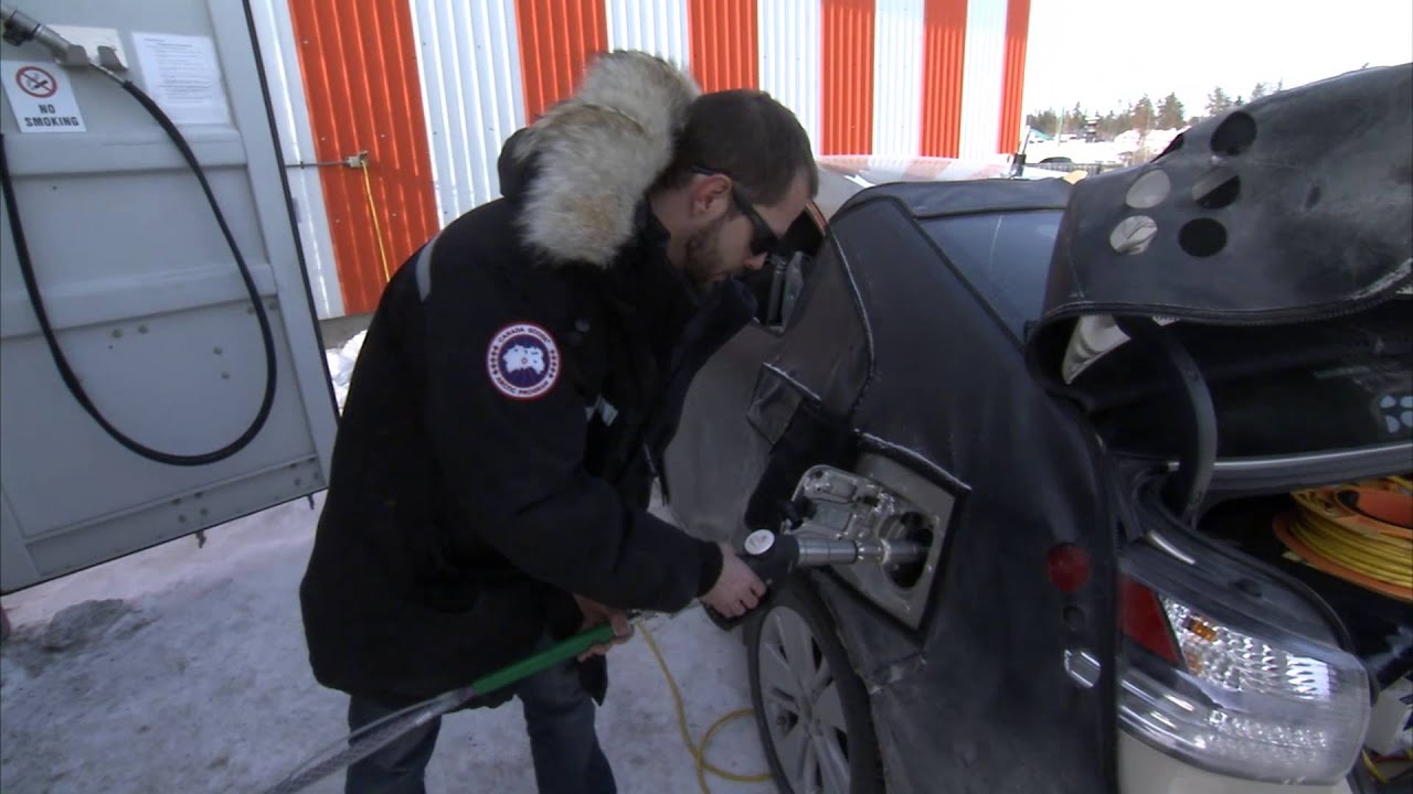 Toyota Fuel Cell Testing Vehicle - Cold Test | AutoMotoTV - YouTube