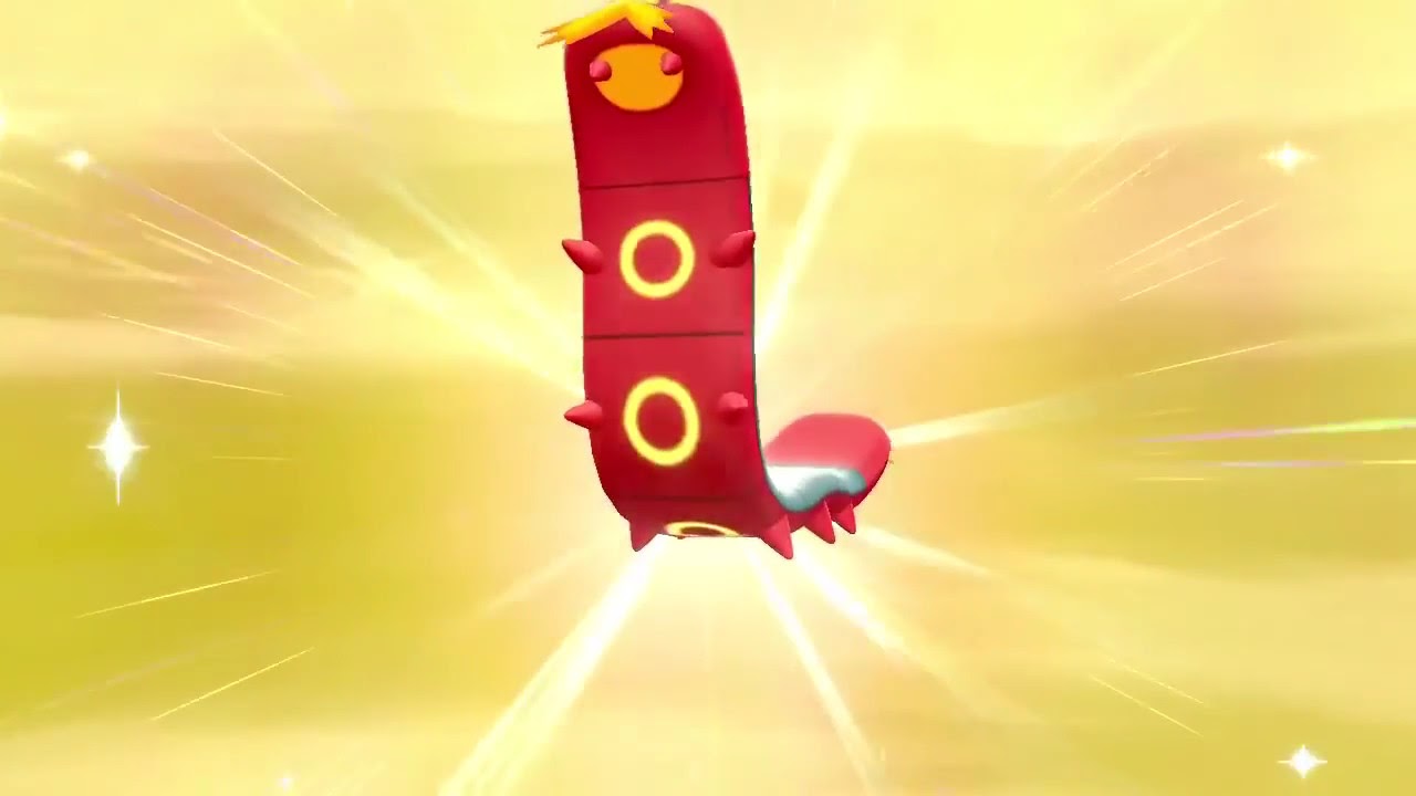 Shiny Sizzlipede - Pokemon Sword and Shield - YouTube