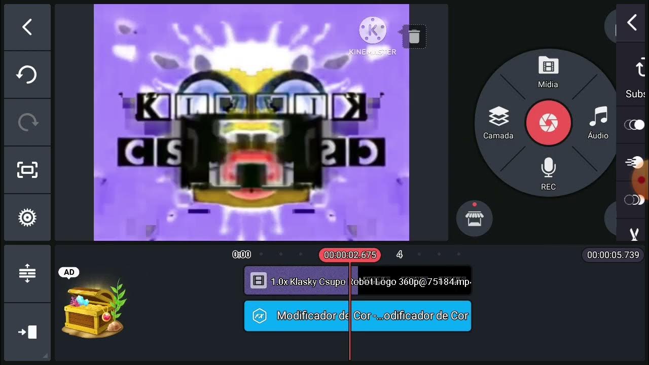 how to make confusion on kinemaster - YouTube
