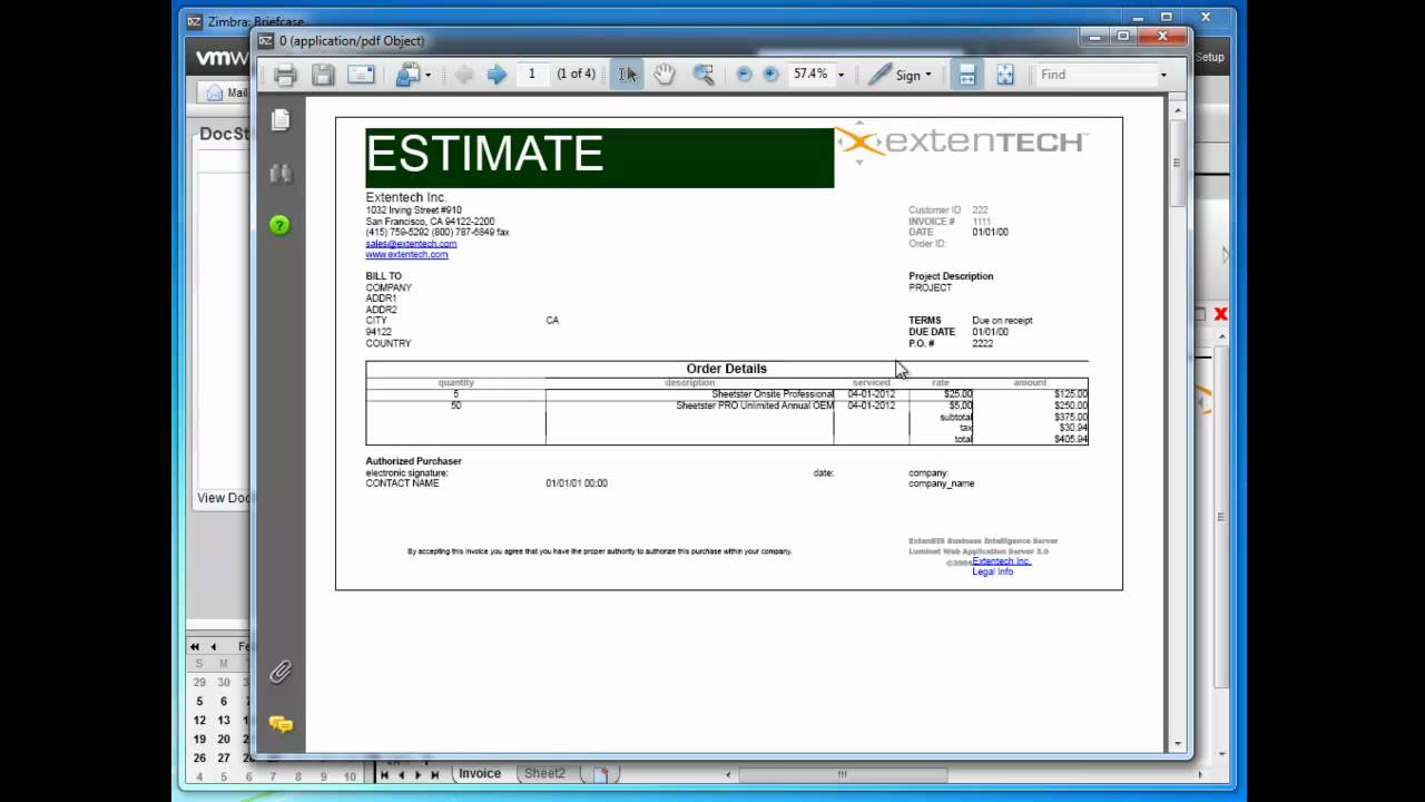 Spreadsheet Editing in Zimbra with Sheetster - YouTube