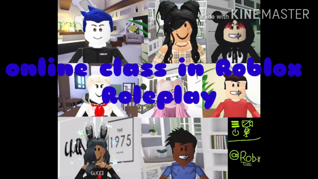 Online class in roblox (RolePlay) - YouTube