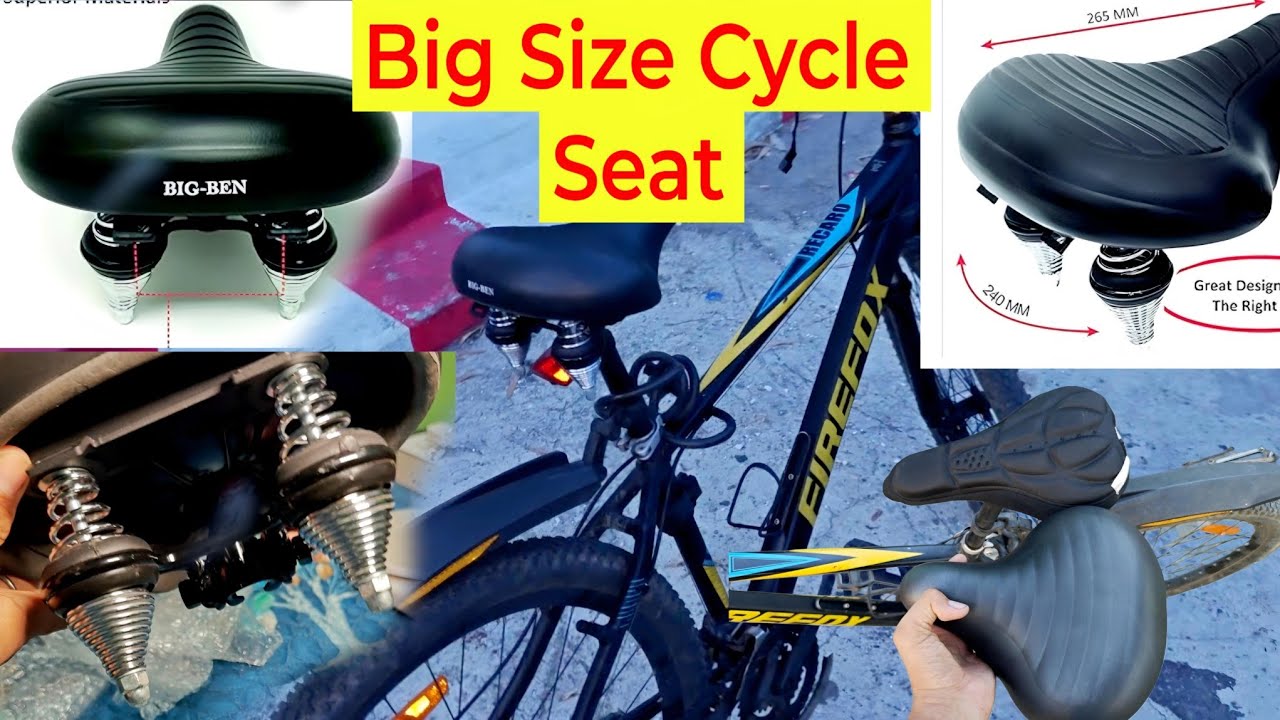 Big-Ben Comfortable Bike Seat for Men and Women MTB Road Bicycle Hibrid ...