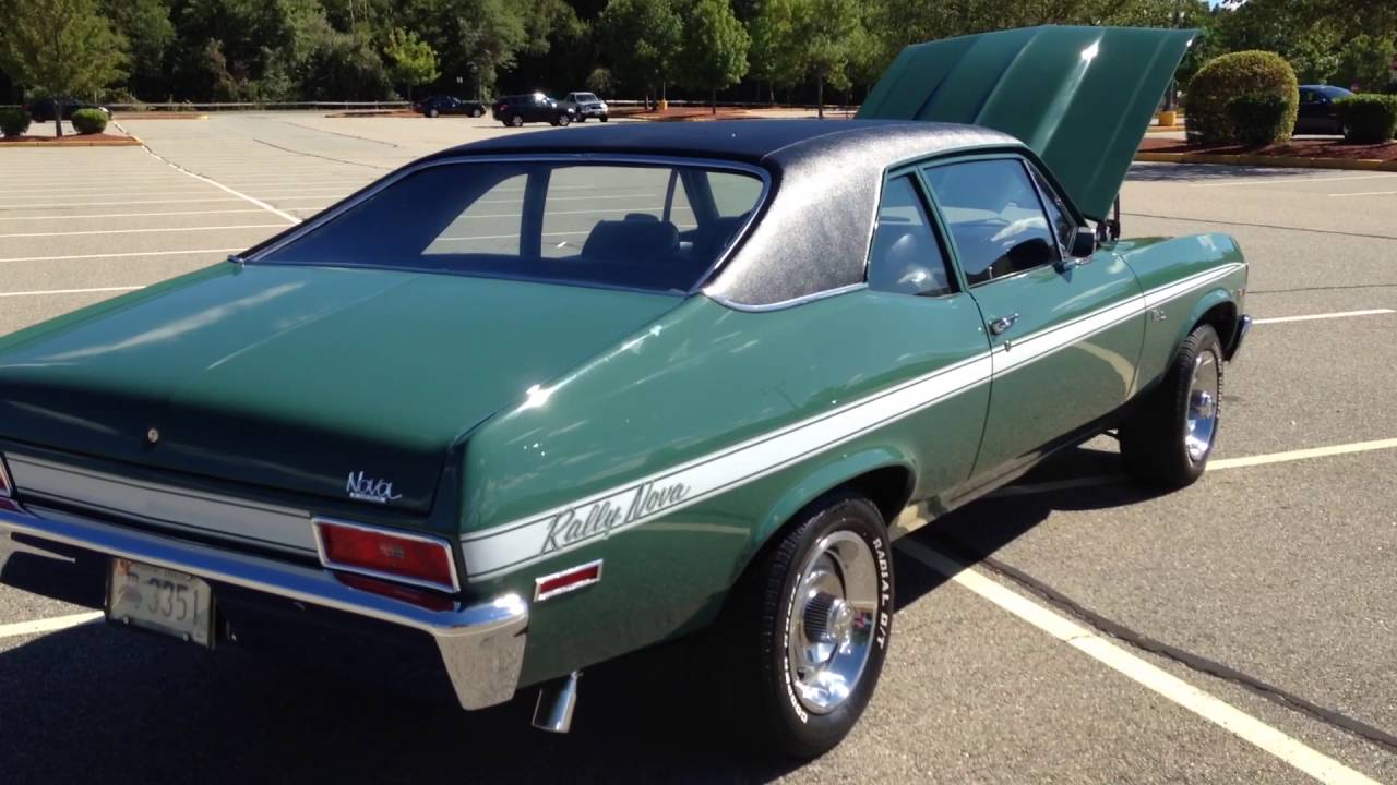1971 Chevrolet Rally Nova 350 SBC 4-Speed Muncie - YouTube
