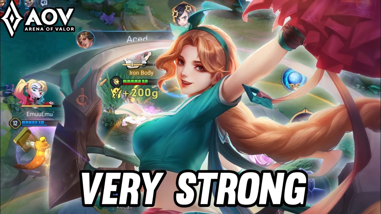 YENA GAMEPLAY | VERY STRONG - ARENA OF VALOR - YouTube