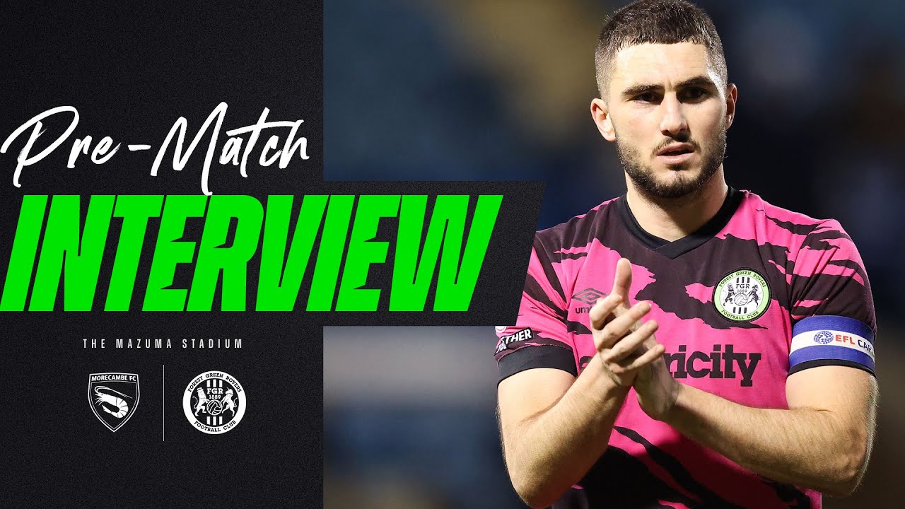 Pre-Match Interview | Jordan Moore-Taylor on Morecambe challenge ...