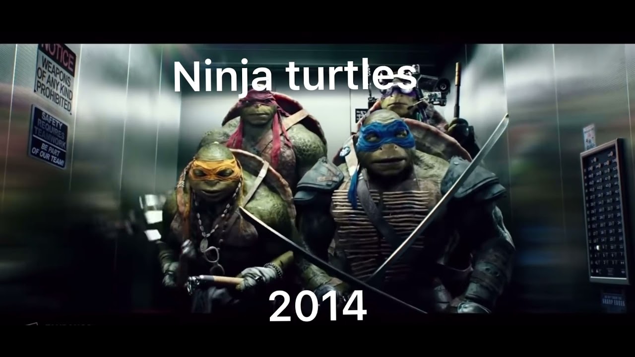 Evolution of ninja turtles - YouTube
