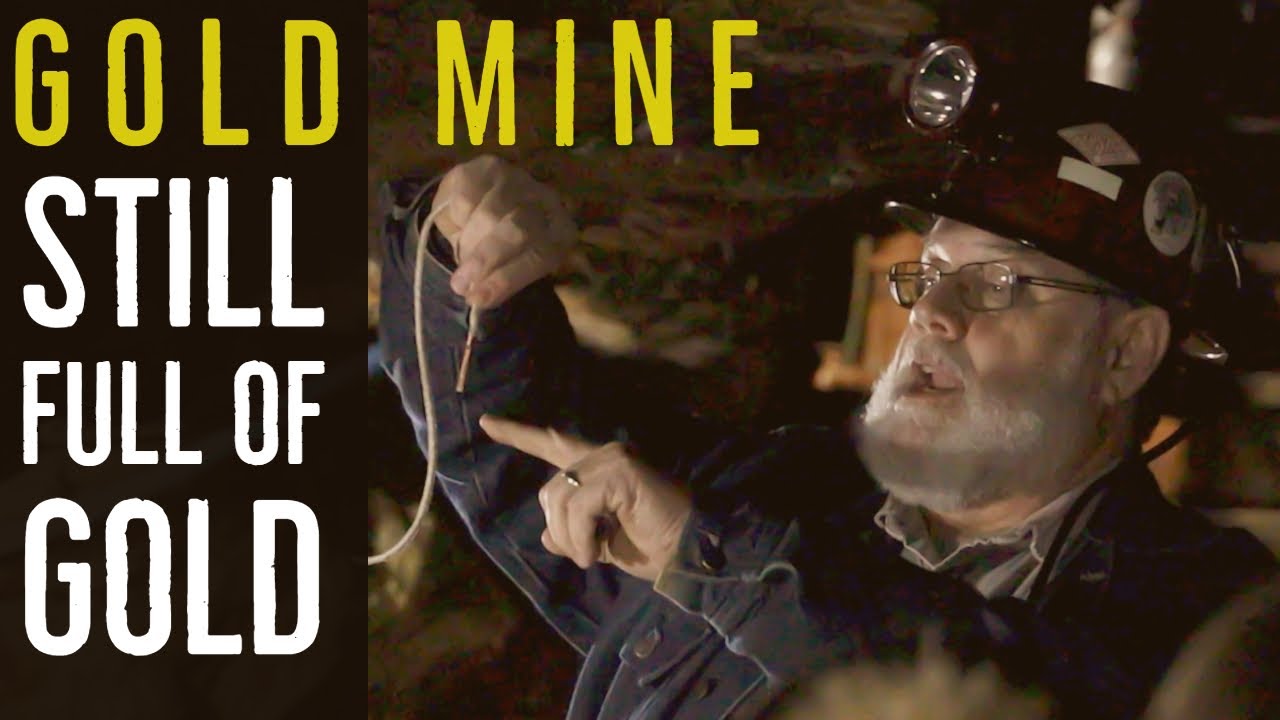 Exploring A Gold Mine From 1875 + Panning For Real Gold In Georgia ...