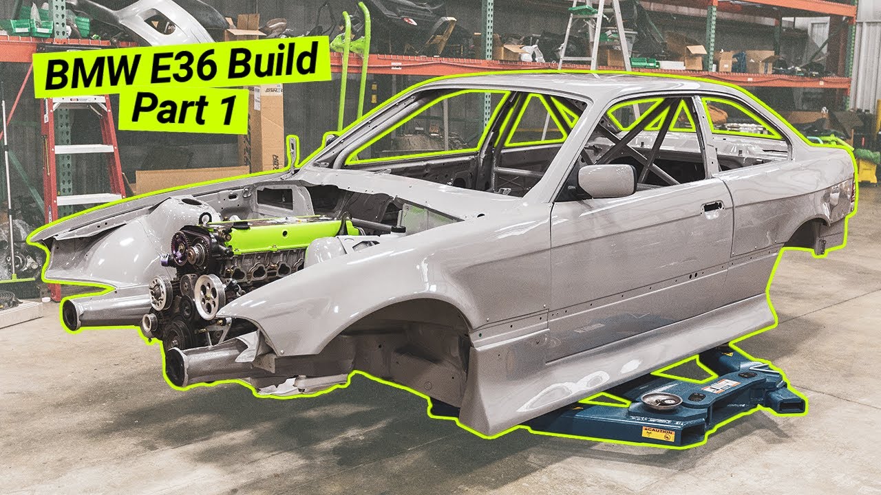 Chase Bays BMW E36 Build Part 1 - YouTube