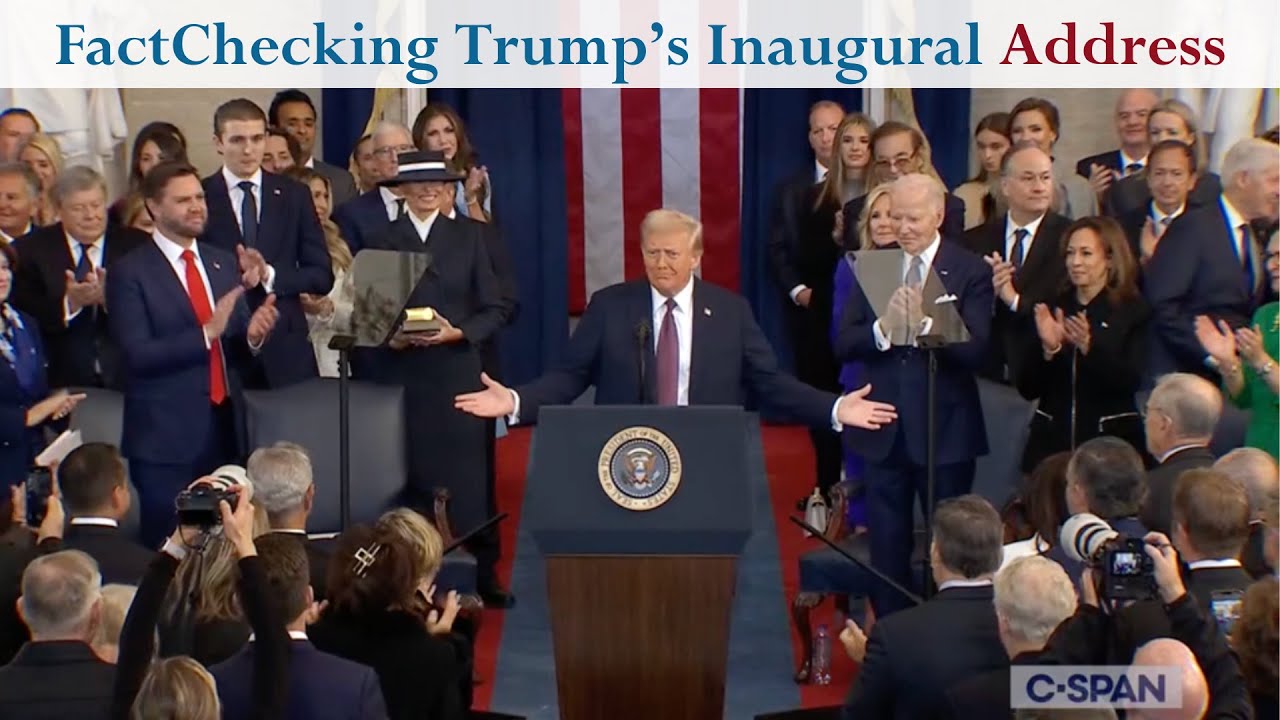 FactChecking Trump's Inaugural Address - YouTube