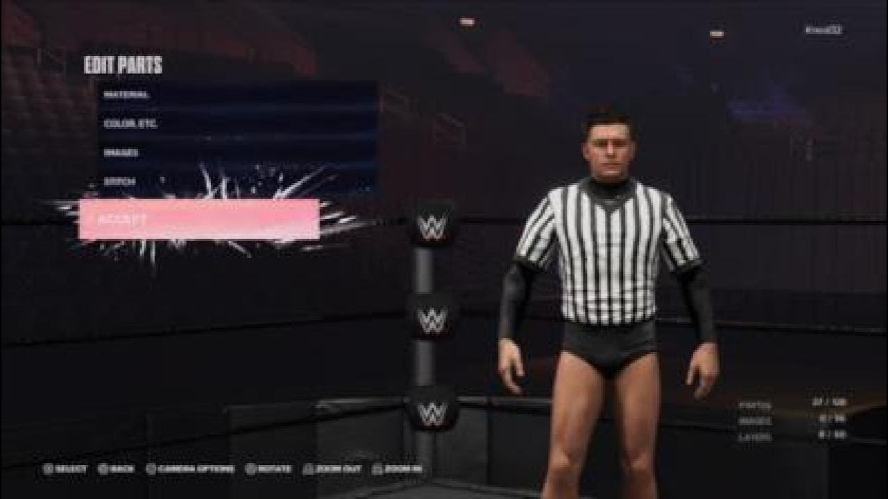 WWE 2K24 Create a Referee ?? How to create A referee - YouTube