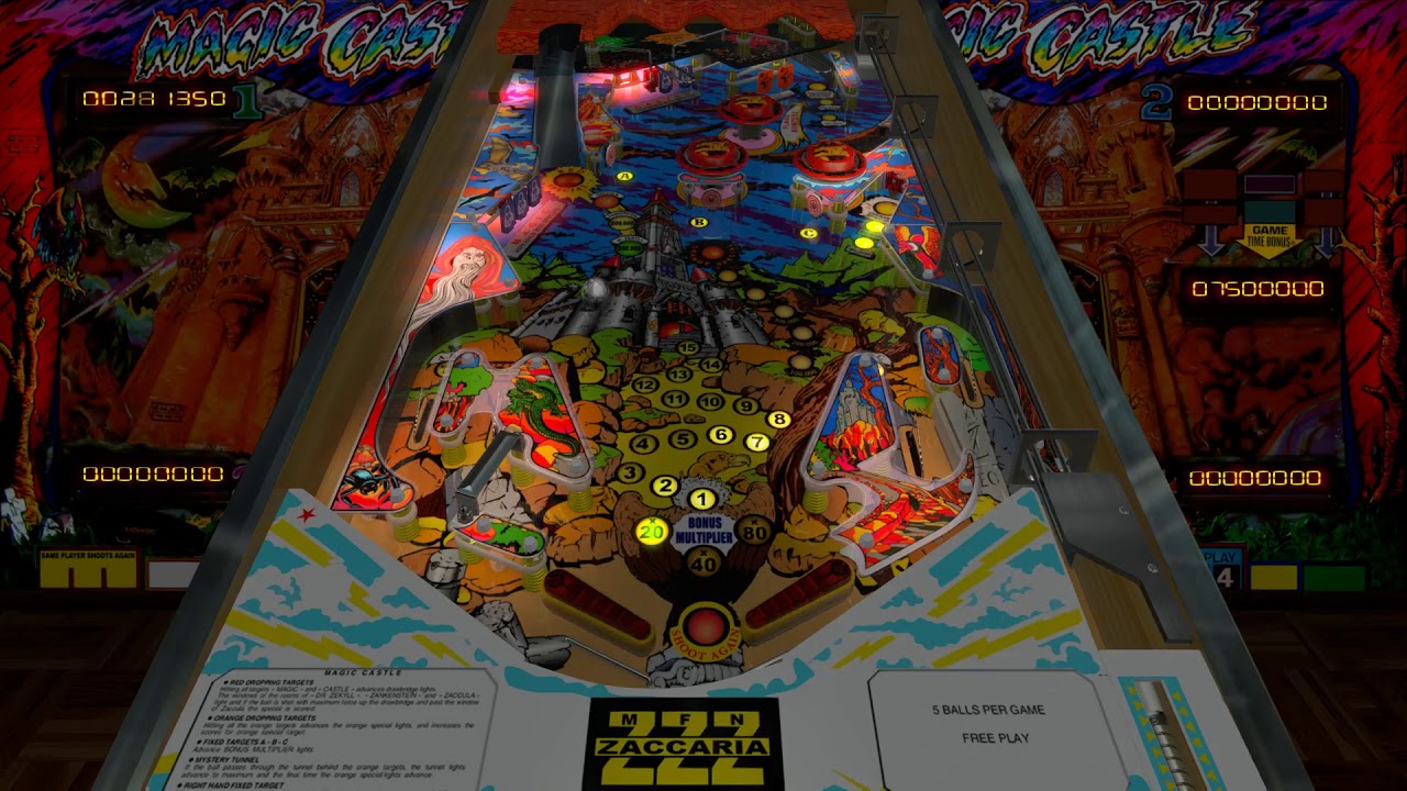 Magic Castle Pinball VPX - YouTube