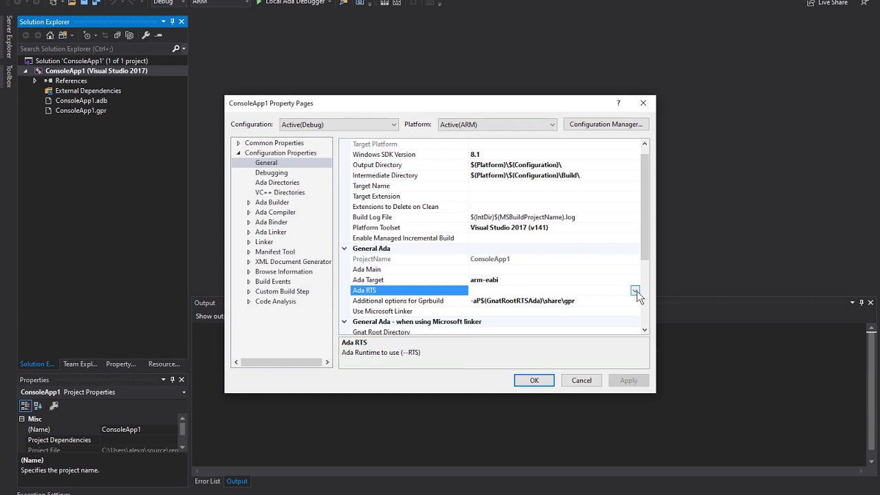 VisualAda - ARM Toolchain - YouTube