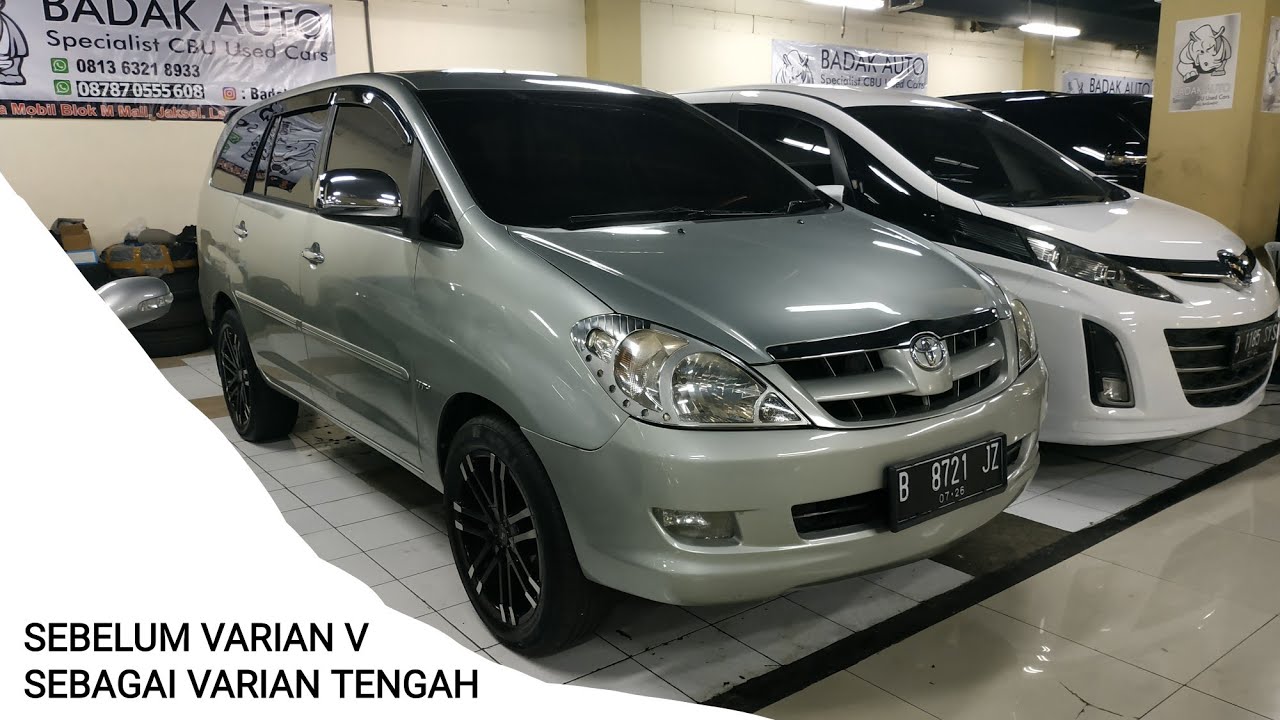VARIAN TERTINGGI INNOVA GEN 1 - Review Toyota Kijang Innova 2.0 V Gen 1 ...