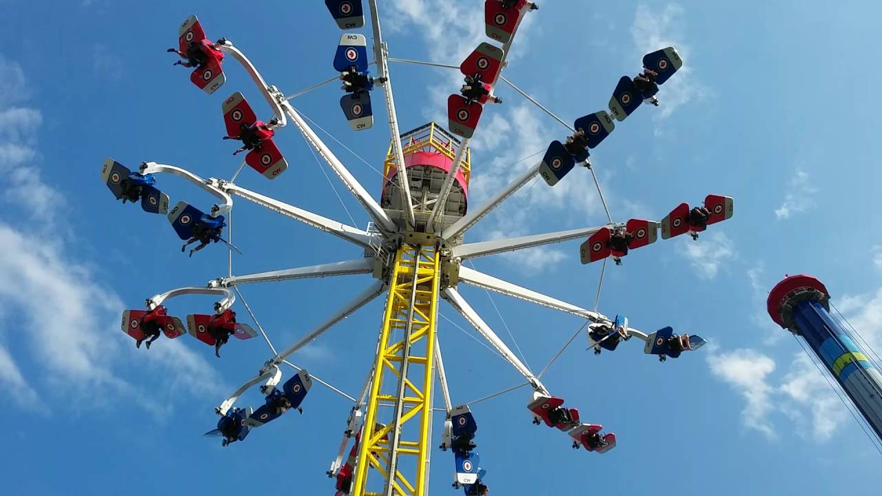 Skyhawk ride at Canada's Wonderland - YouTube