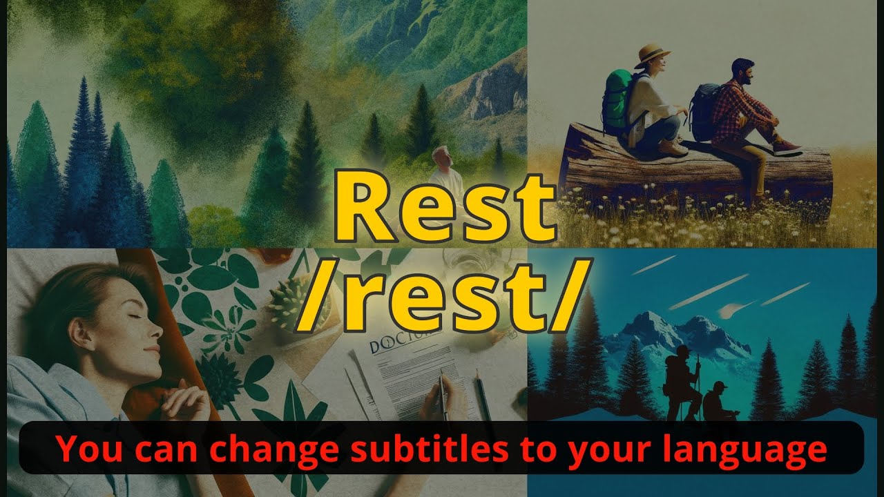 Rest meaning with 5 examples - YouTube