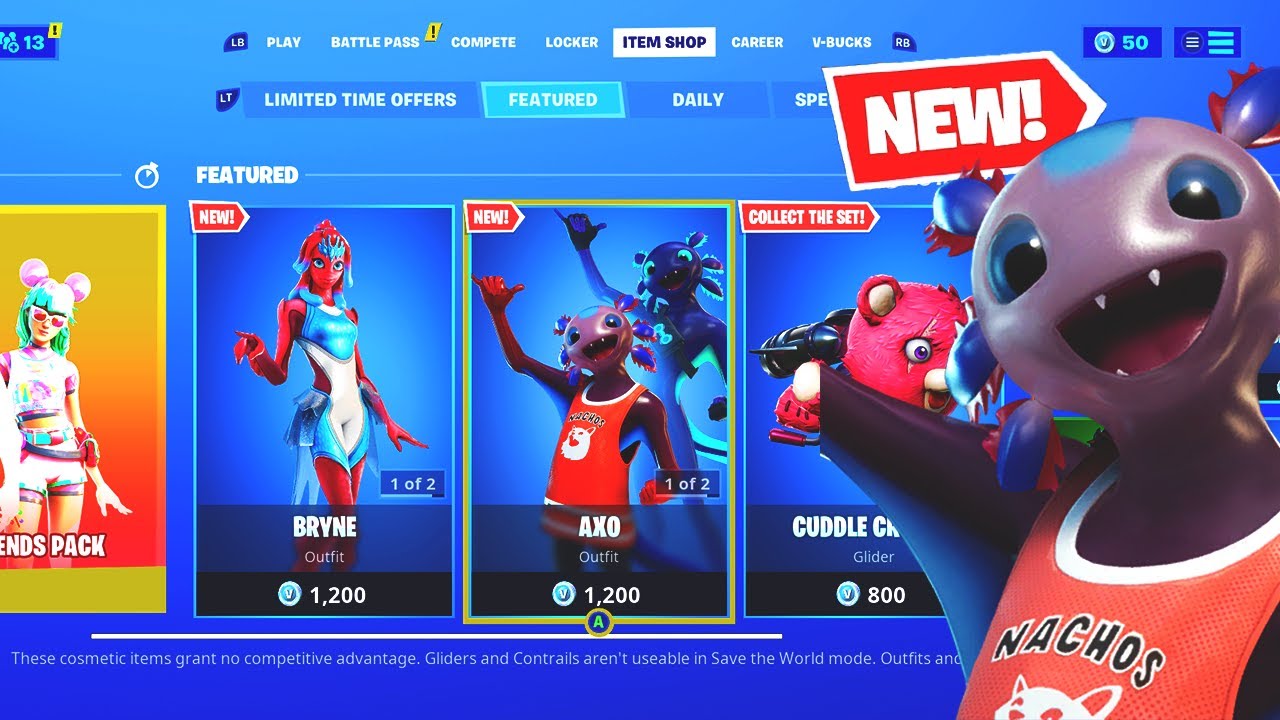 Buying The NEW AXO SKIN In Fortnite Battle Royale (Chapter 2 Season 3 ...