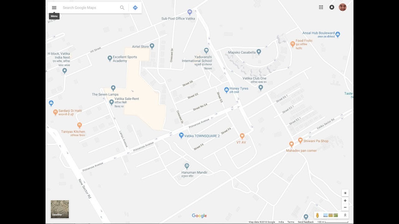 Vatika India Next, Independent Floors, Location Map, Sector 82 Gurgaon ...
