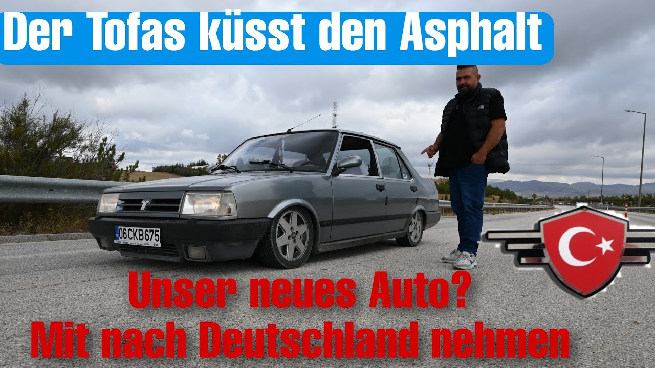 Ein Tofas nach Deutschland bringen. Boberg sagt ja.Kult Auto macht Spaß ...