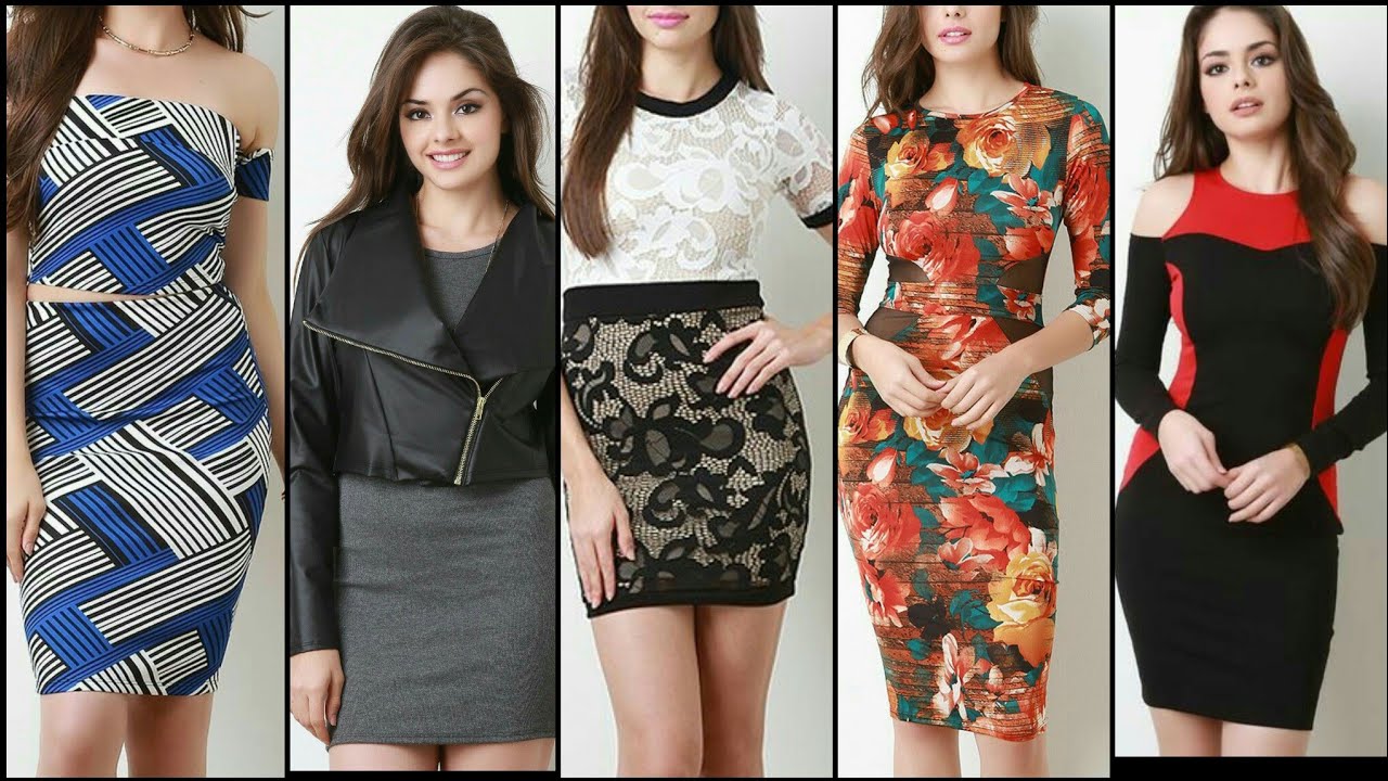 gorgeous and beautiful stylish indian bodycon dress designs and ideas ...