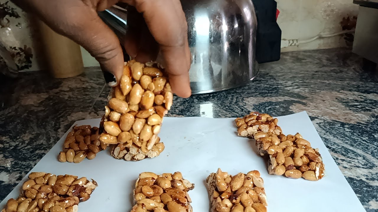 How I made sugar and Honey coated Peanuts//homemade coated Peanuts ...