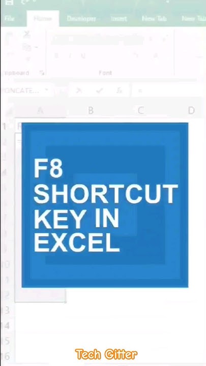 F8 Shortcut Key in Excel - YouTube