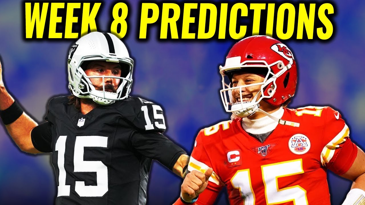NFL WEEK 8 PREDICTIONS! - YouTube