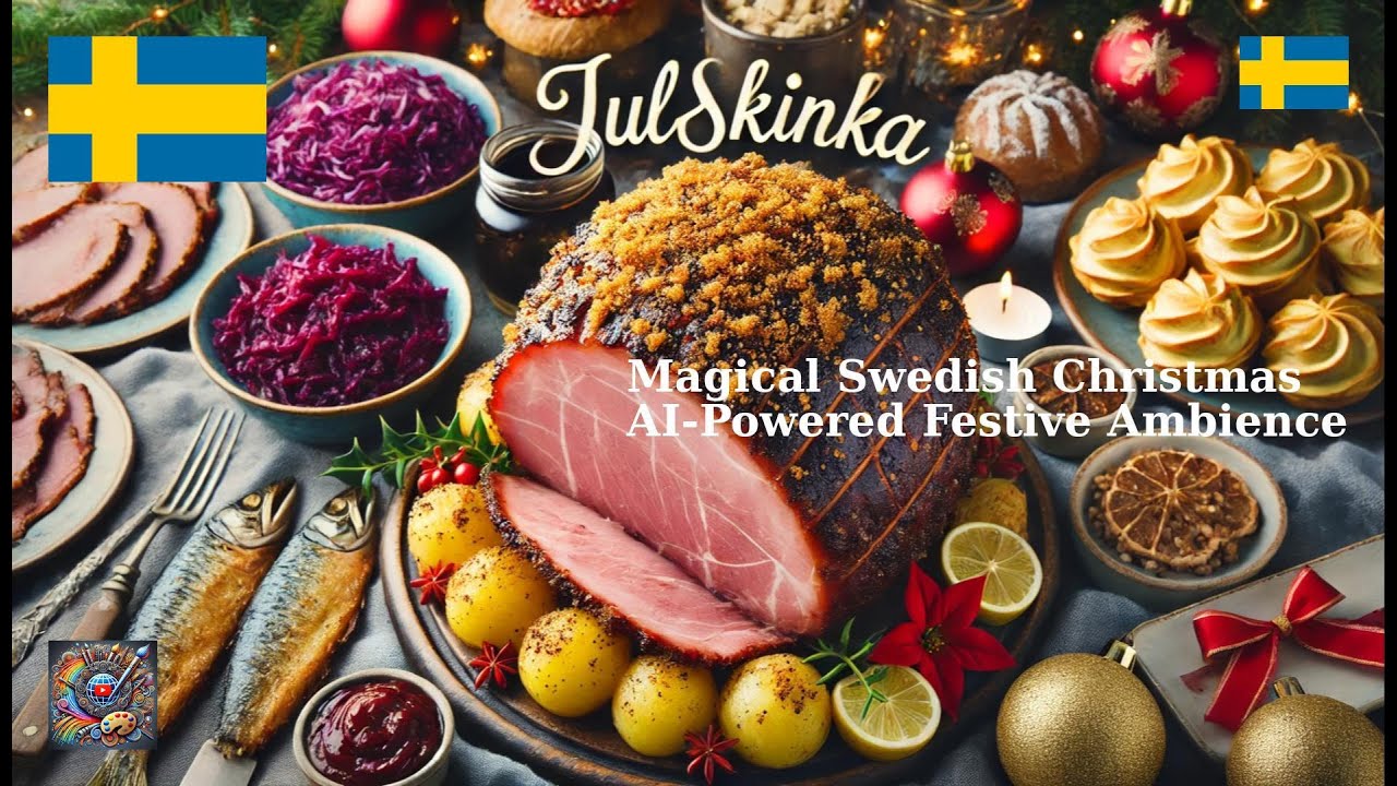 2025🎄 Magisk Svensk Jul | AI-genererade Festliga Scener 🌟 - YouTube
