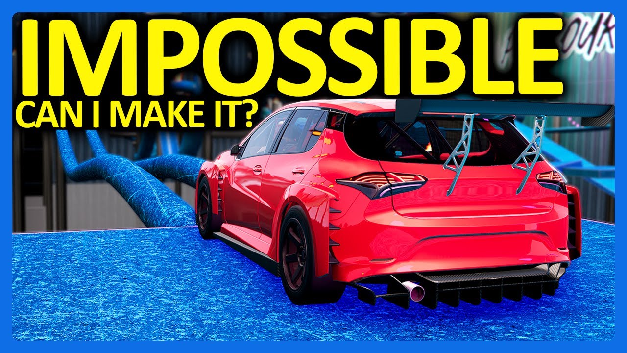 Can I Complete BeamNG's HARD Ice Challenge Map?!? - YouTube