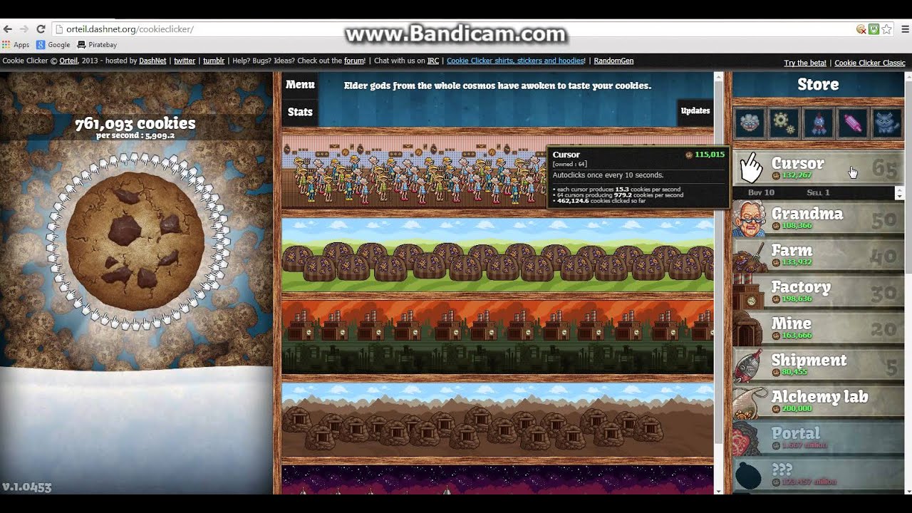 Cookie Clicker Part 4 (10 Million Cookies Achievement!) - YouTube