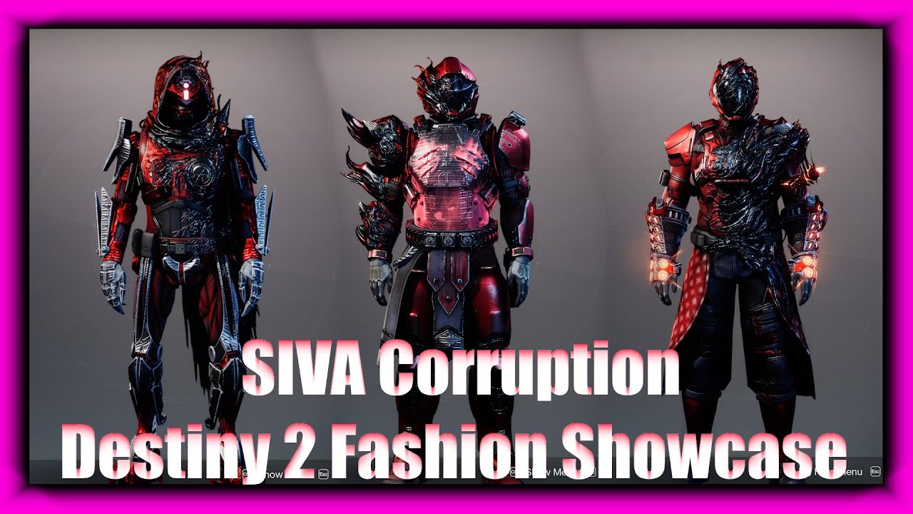 SIVA Destiny 2 Fashion Showcase! | Destiny 2: Highlights of the Week 4 ...