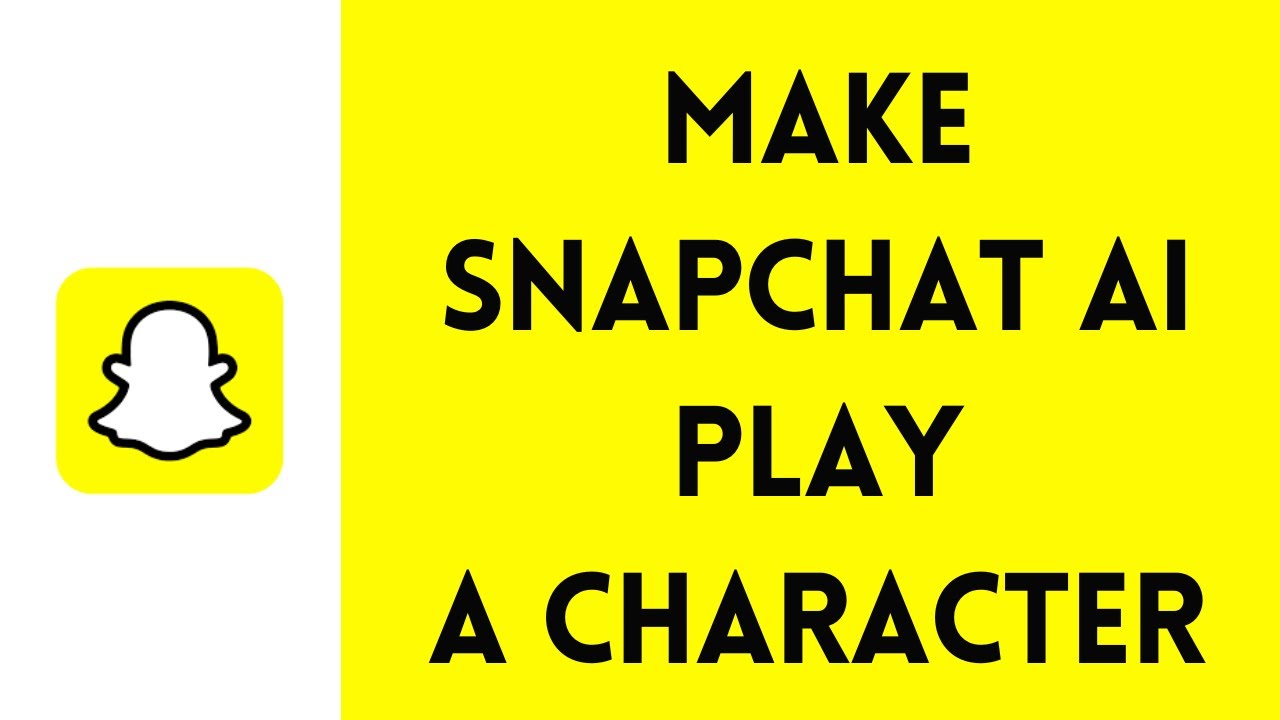 How to Make Snapchat AI Play A Character 2024 - YouTube