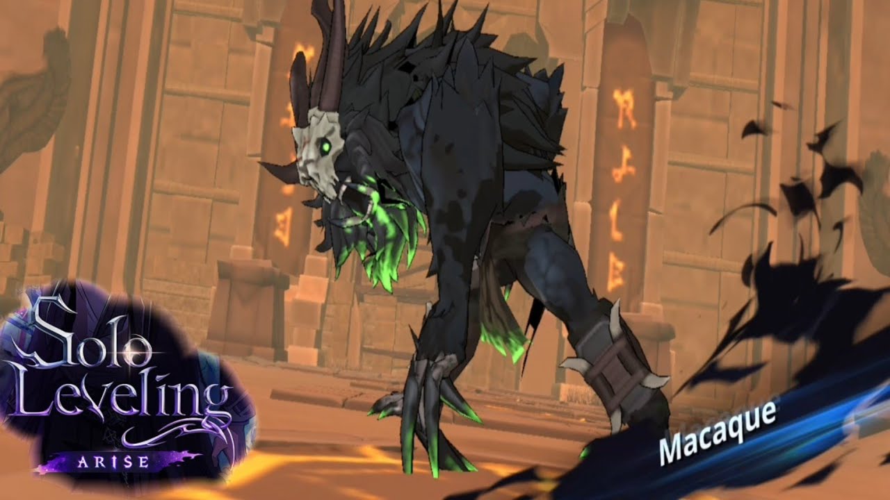 Solo Leveling Arise|| Boss Fight Macague - YouTube