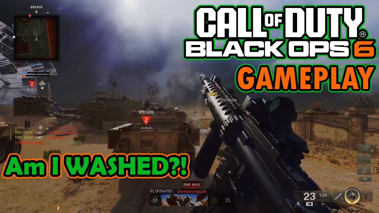 Call of Duty Black Ops 6 is Here!!! My First Few Games - I STINK (BO6 ...