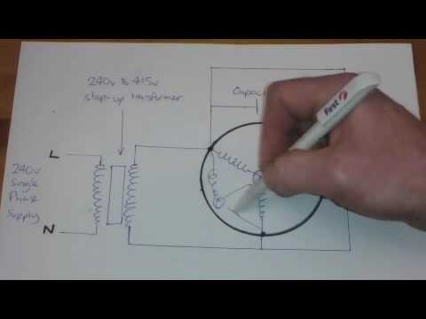 Rotary phase converter - UK - Part 2. - YouTube