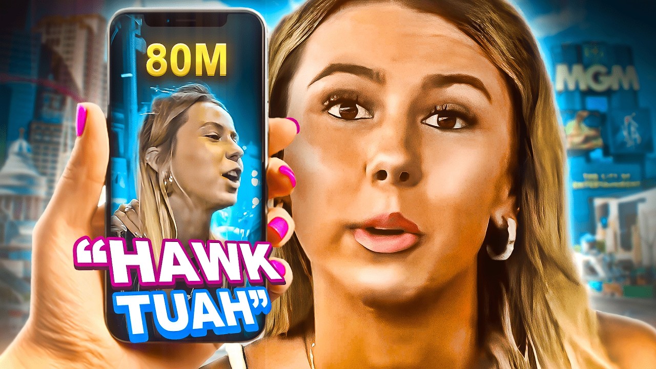 A Public Interview Changed Her Life FOREVER (Hawk Tuah Girl) - YouTube