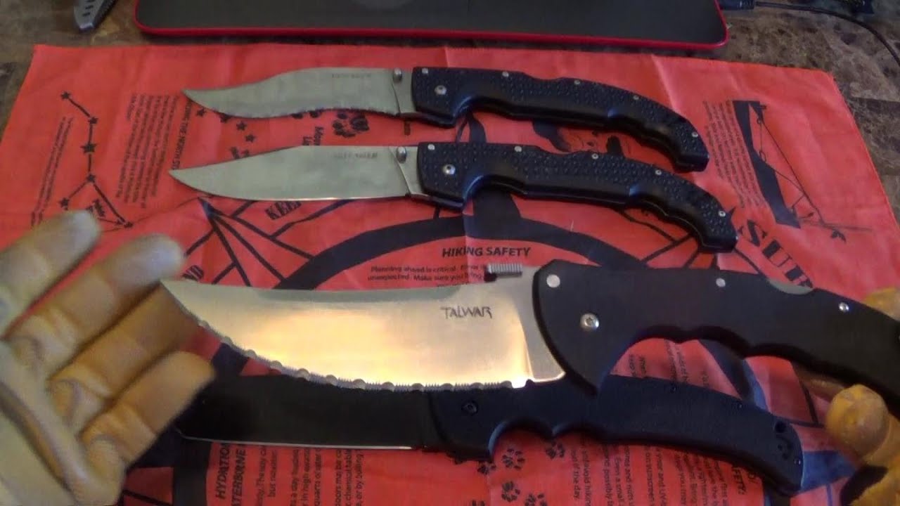 COLD STEEL FOLDER COLLECTION ( part 1 of 2 ) - YouTube