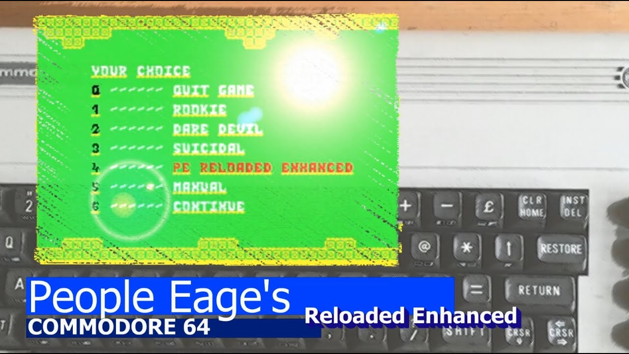 Commodore 64 -=People Eage's=- Reloaded Enhanced - YouTube