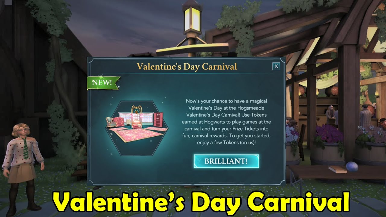 Valentine's Day Carnival | Festival Grounds Hogwarts Mystery - YouTube