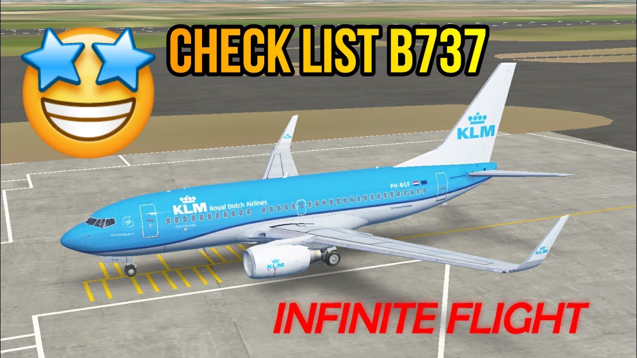 INFINITE FLIGHT / CHECK LIST B737 / LISTA DE CHEQUEO B737, PARTE 1 ...