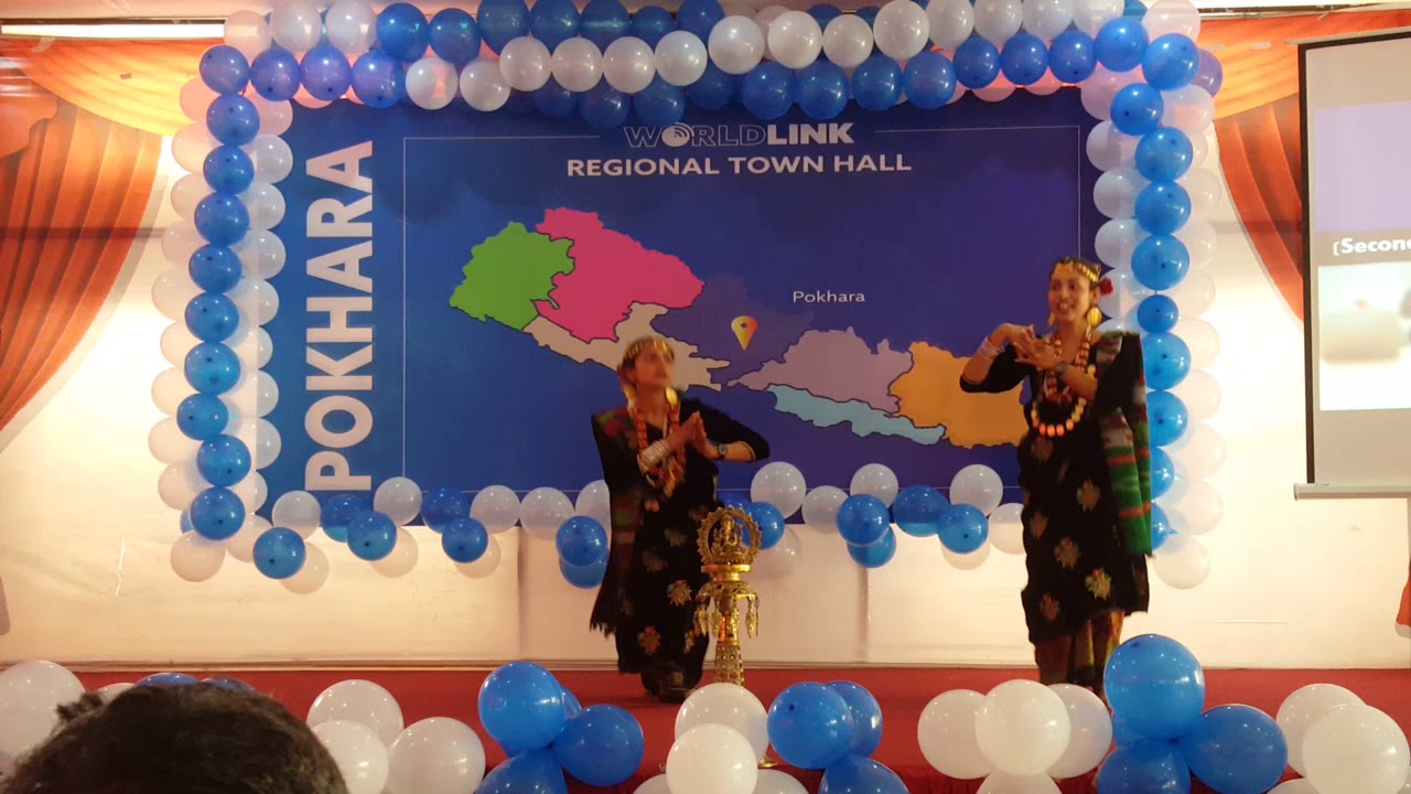 Worldlink Q2 Town hall meeting Pokhara region & Dance performed by ...