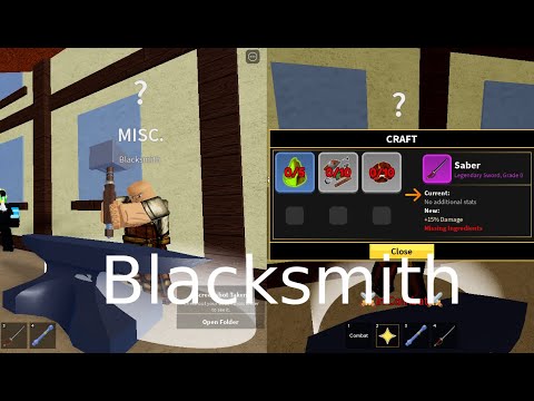 Blacksmith Location 1st Sea(bloxfruit UPD17.3) - YouTube