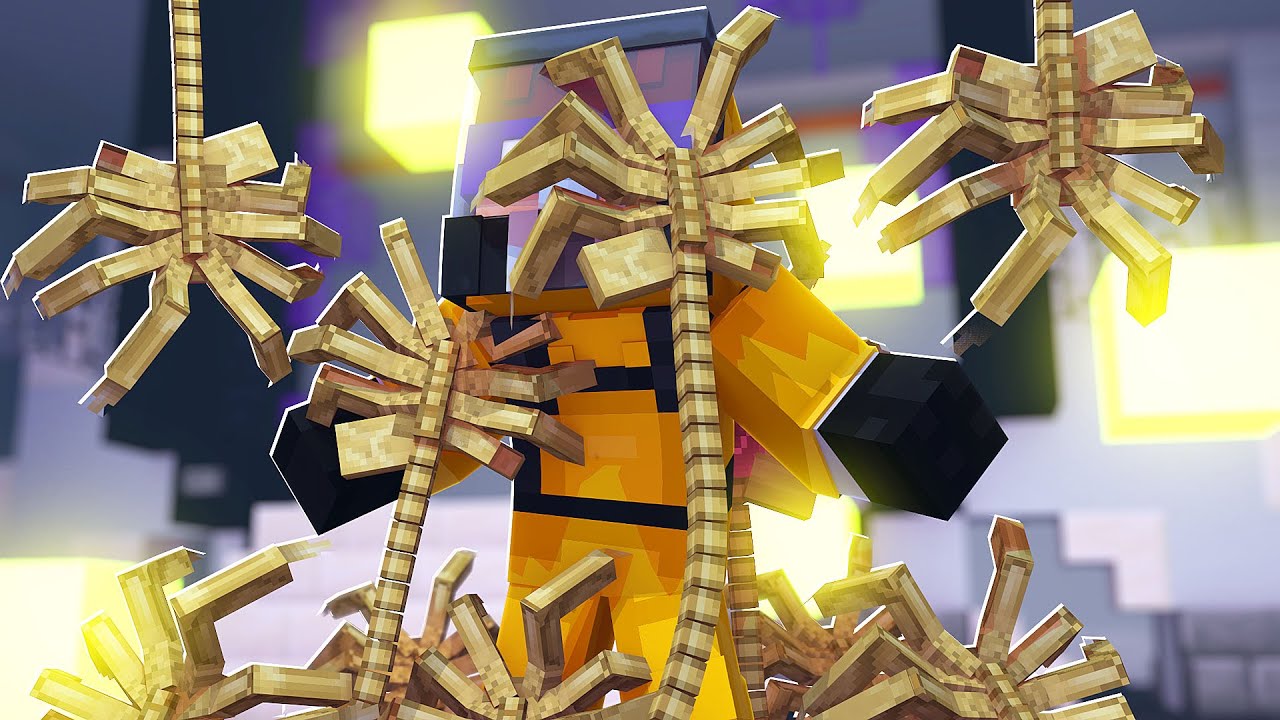 Minecraft: 100 FACEHUGGER NOS ATACARAM!! Ep.37 - CIENTISTAS ‹ DONAT3LO ...