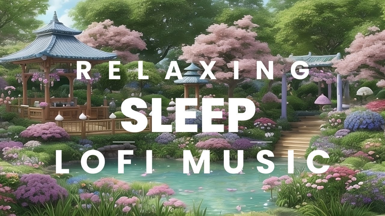 Relaxing sleep lo-fi music🎵📀 | Calm lo-fi, Stress relief, Relieve ...