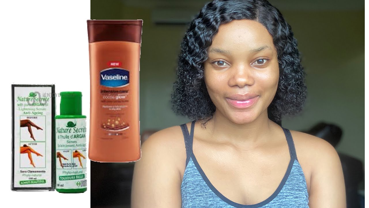 Mixing Nature Secret Oil With Cocoa Body Butter For A Caramel Skintone ...